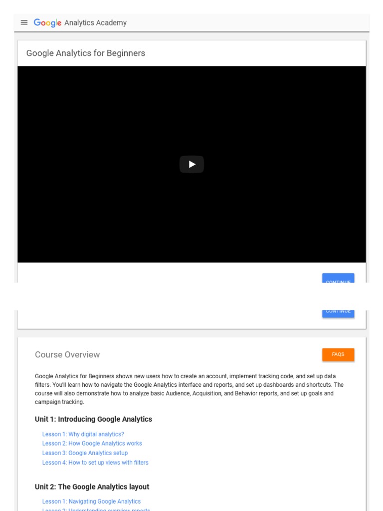 Beginner's Guide to Google Analytics | PDF | Business