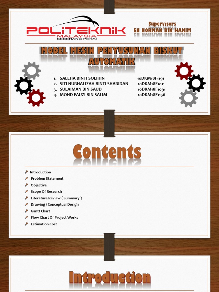 Slide Proposal Pelajar - Contoh | PDF | Programmable Logic Controller ...
