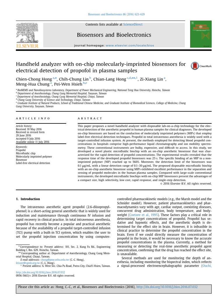 Biosensors and Bioelectronics | PDF | Biosensor | Sensor