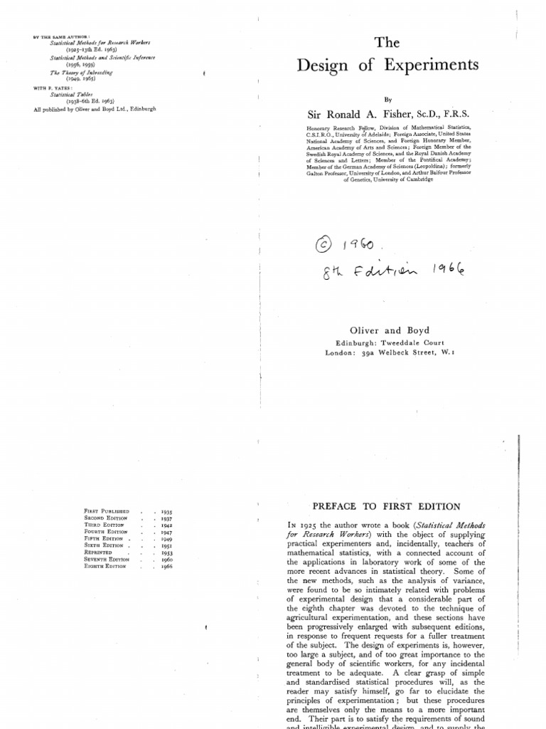 DesignofExperimentsCh III PDF | PDF | Statistical Hypothesis Testing ...