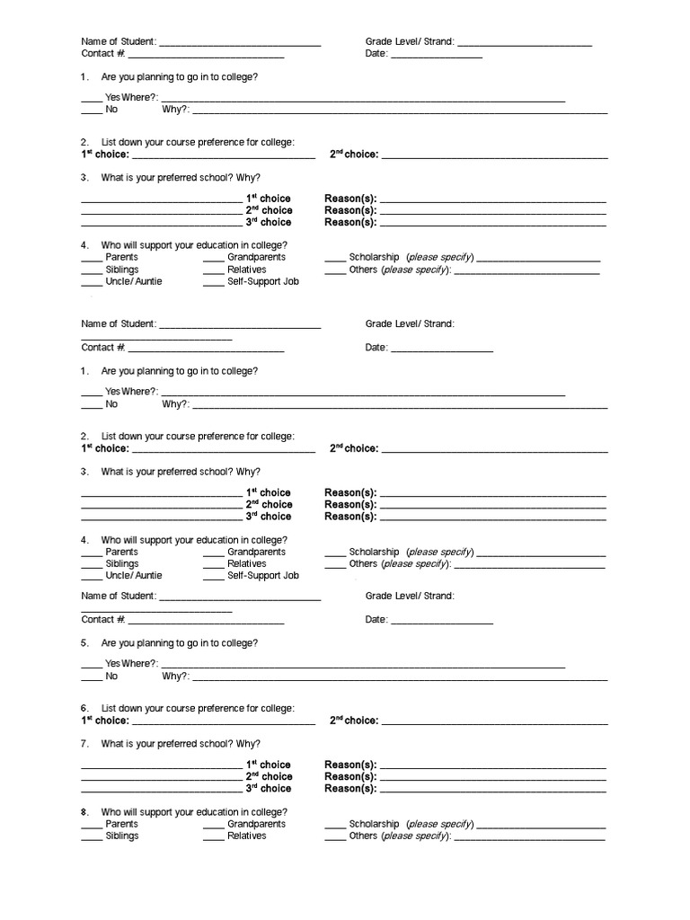 FGD Questionnaire For SHS | PDF