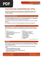 Postpartum Hemorrhage Kit Overview | PDF