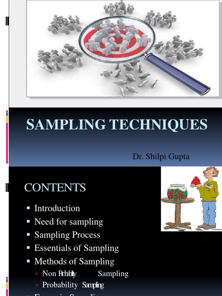 Sampling Techniques Guide | PDF | Stratified Sampling | Sampling ...