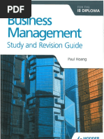 Cambridge IGCSE and O Level Business Studies Workbook | PDF