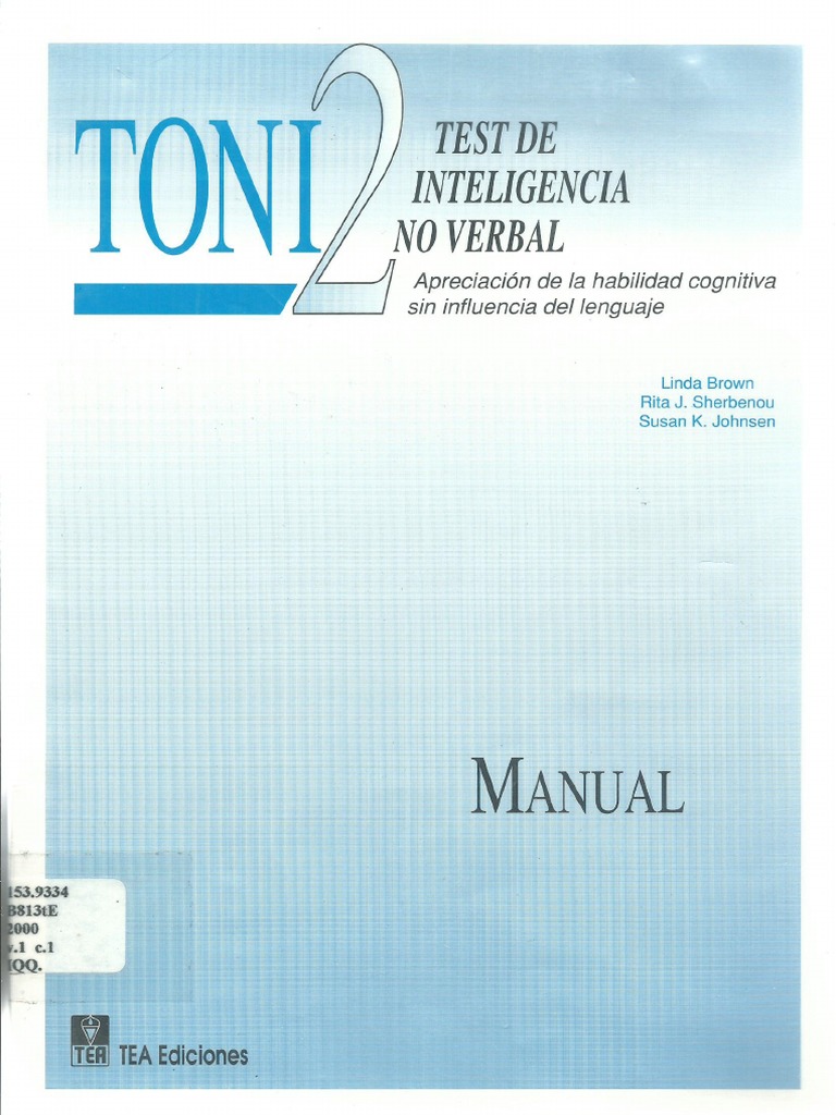 Manual Toni 2 PDF
