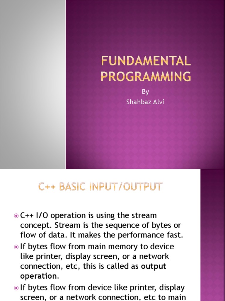 By Shahbaz Alvi Pdf Data Type Integer Computer Science