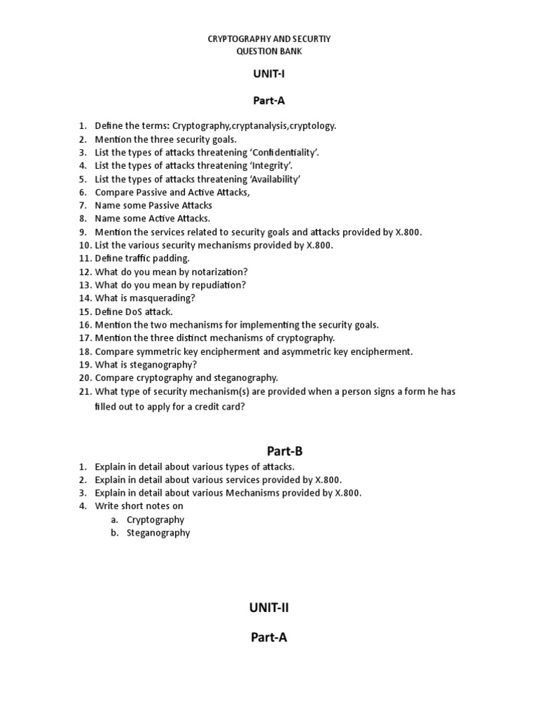 CNS QB | PDF | Cipher | Cryptography