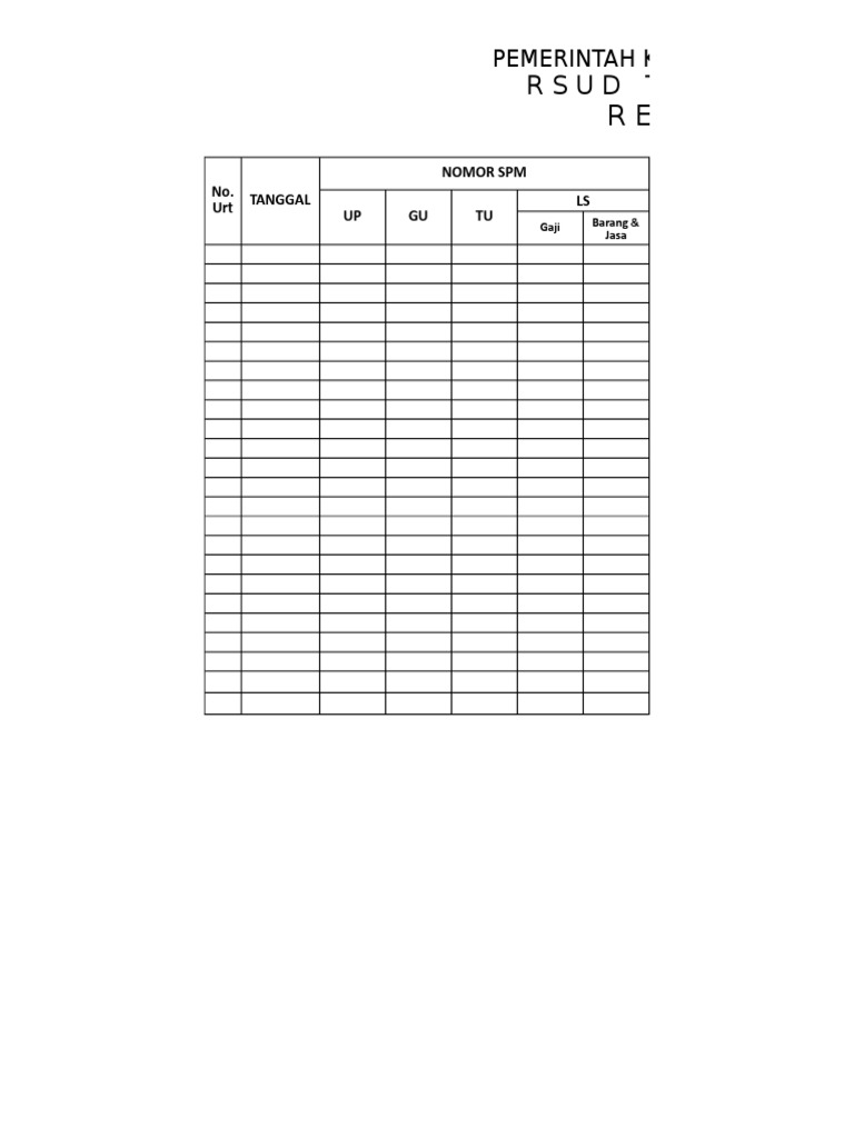 Format Register SPM | PDF