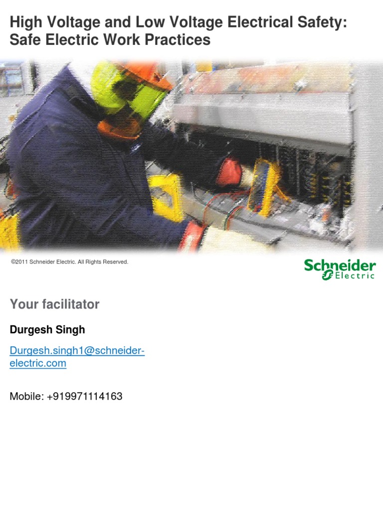Electrical Safety Ilt Part1 0812 Pdf Electricity Personal