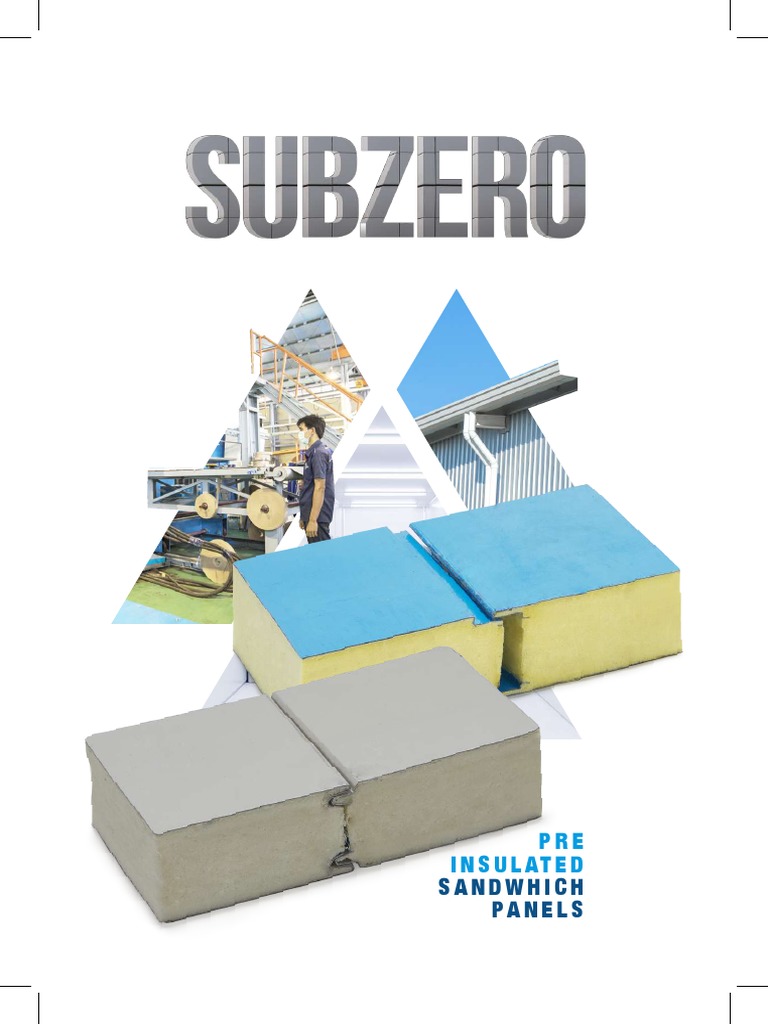 Catalog Subzero Insulated Sandwich Panel | PDF | Building Insulation | Thermal Insulation