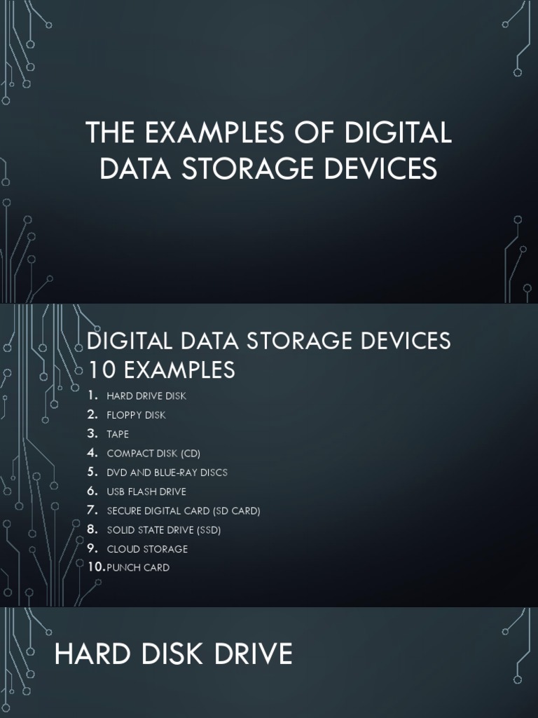 Ict Report: Storage Devices | PDF | Usb Flash Drive | Computer Data Storage