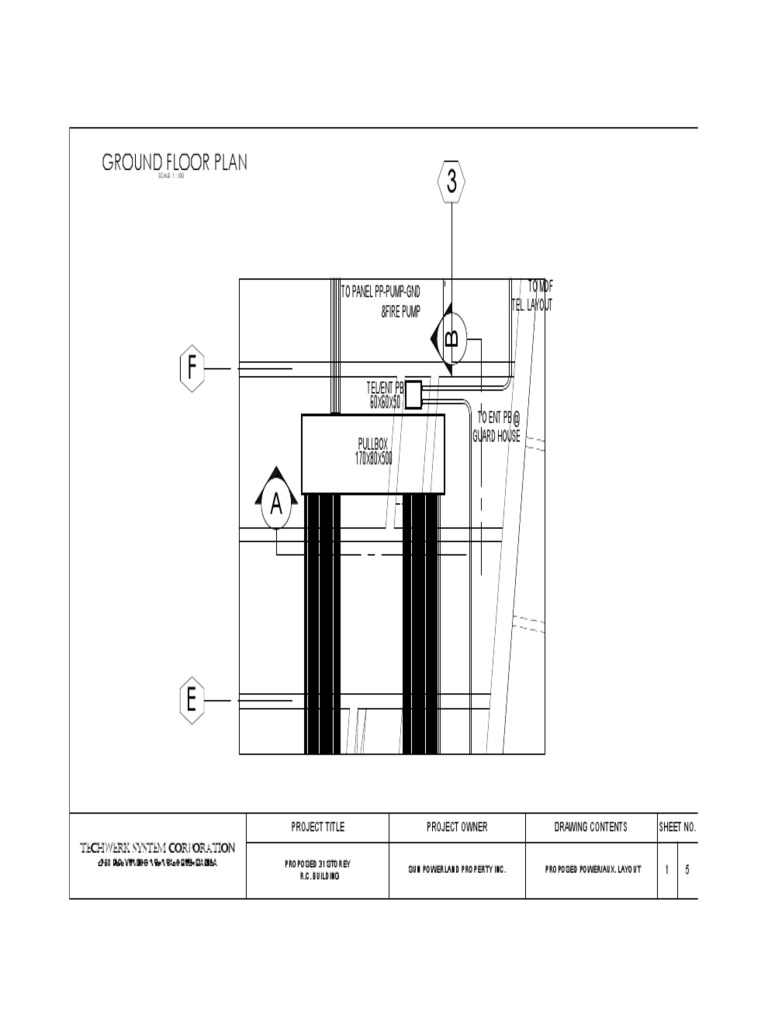 Sub-Feeder and Auxiliary Layout | PDF