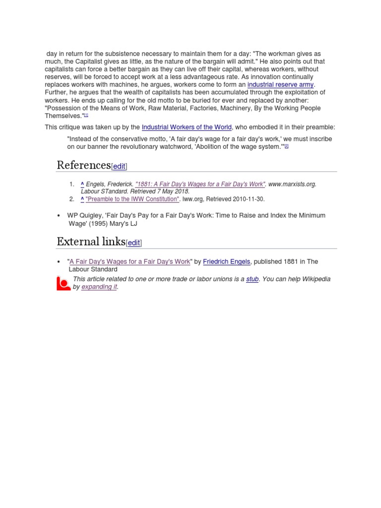 References: Industrial Reserve Army | PDF