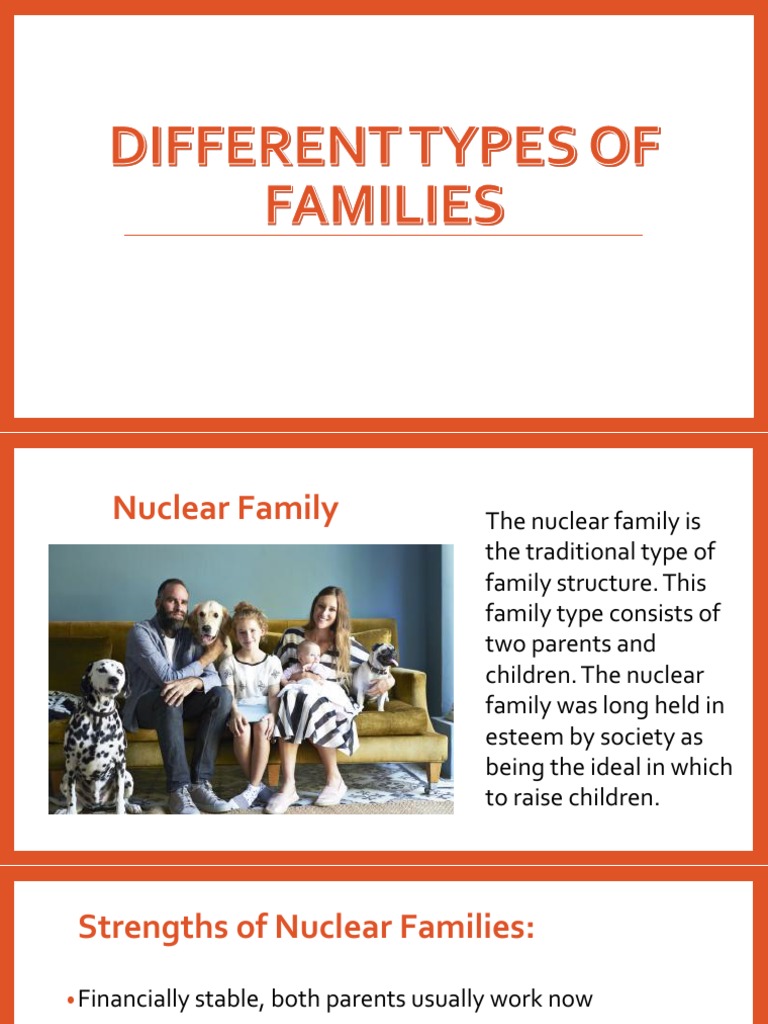 Types of Family Structures Explained | PDF | Single Parent | Family