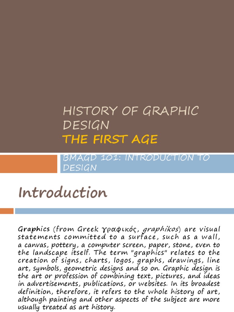 Origins of Graphic Design: Cave Art | PDF | Egyptian Hieroglyphs | Writing