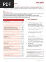 Medibank Essential Extras 75 Overview | PDF | Health Care | Social Programs