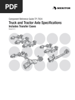 Meritor 14x Driveaxle Parts Catalog | PDF | Gear | Axle