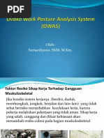 Form Pengukuran Owas | PDF