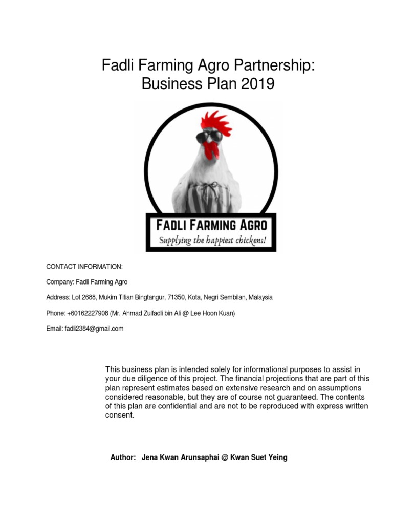 Thuthukani Broiler Project Business Plan | PDF | Retained Earnings ...