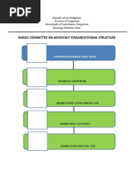 BADAC TEMPLATE - Council Organizational Structure | PDF