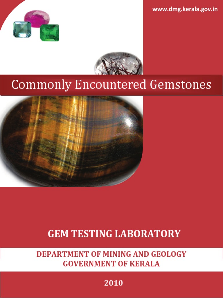 Commonly Encountered Gemstones: A Guide to Minerals and Rocks Used as ...