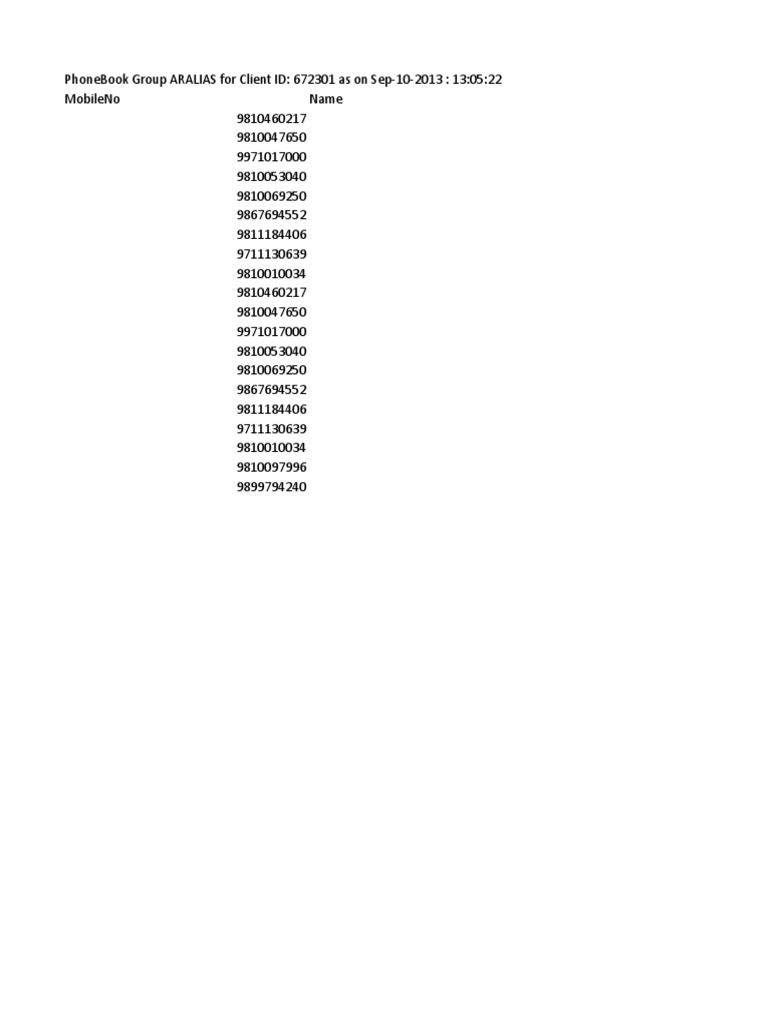 PB Aralias 672301 | PDF