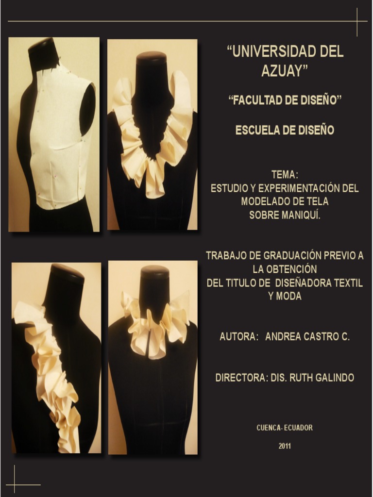 Drapeado Curso Completo | Textiles | Ropa