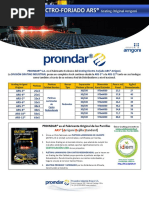 ARS - Grating Original Arrigoni - Proindar | PDF | Ingeniería ...