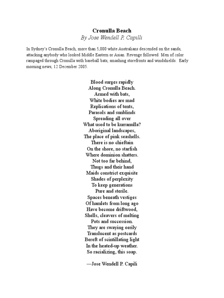 Cronulla Beach by Jose Wendell Capili | Nature