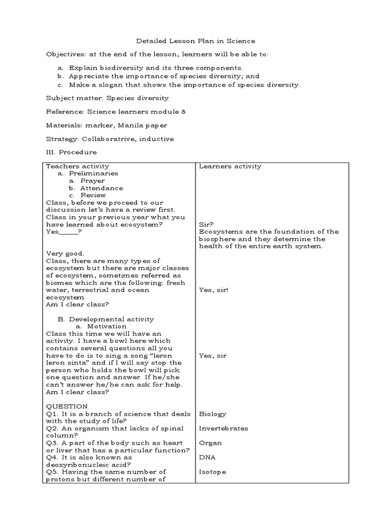 Lp Biodiversity Pdf Biodiversity Species