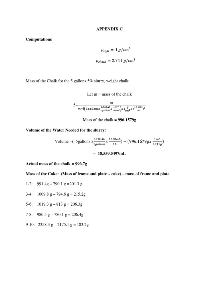 Filtration Computations | PDF | Teaching Mathematics | Nature