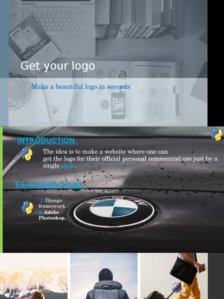 Get Your Logo: Make A Beautiful Logo in Seconds | PDF