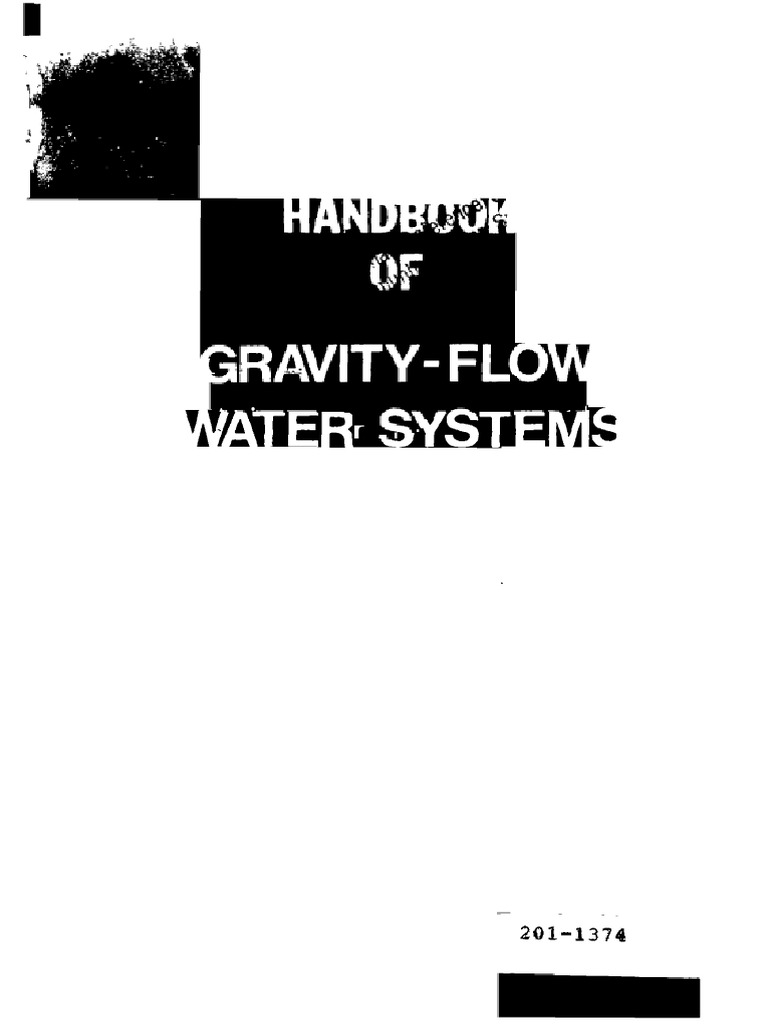 Gravity Flow System | PDF | Surveying | Drinking Water
