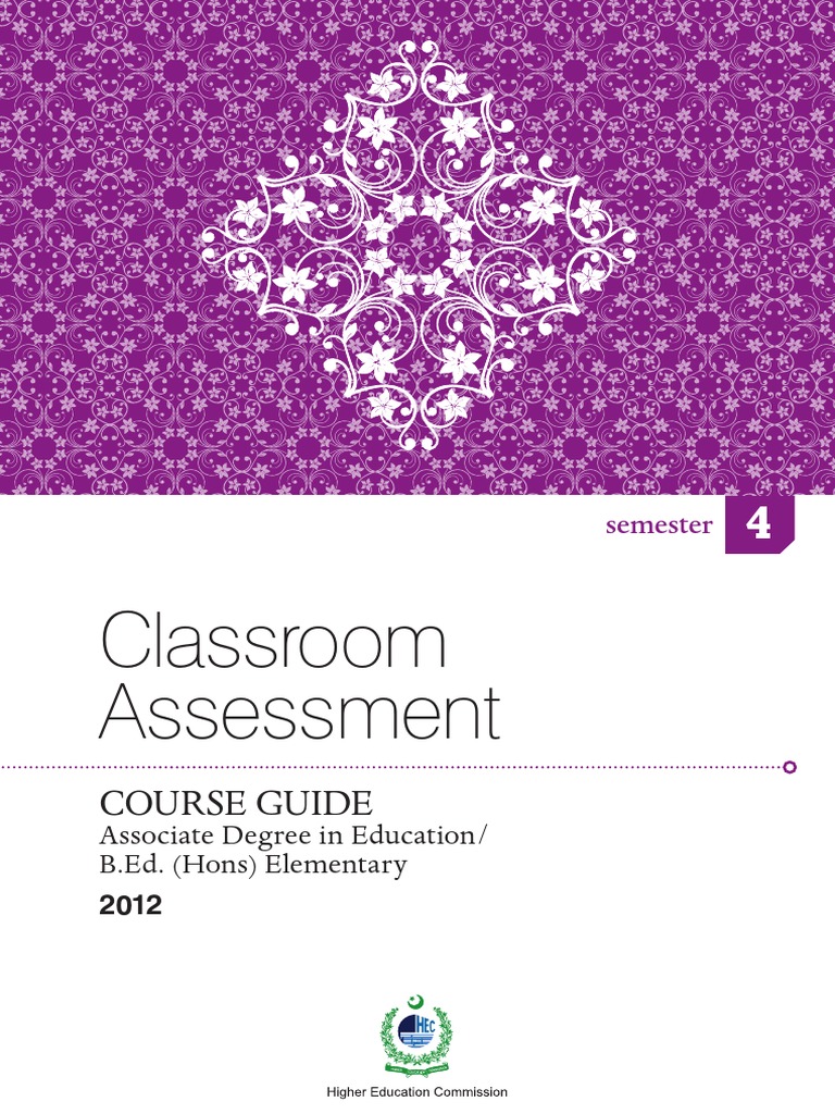 Classroom Assessment | PDF | Educational Assessment | Test (Assessment)