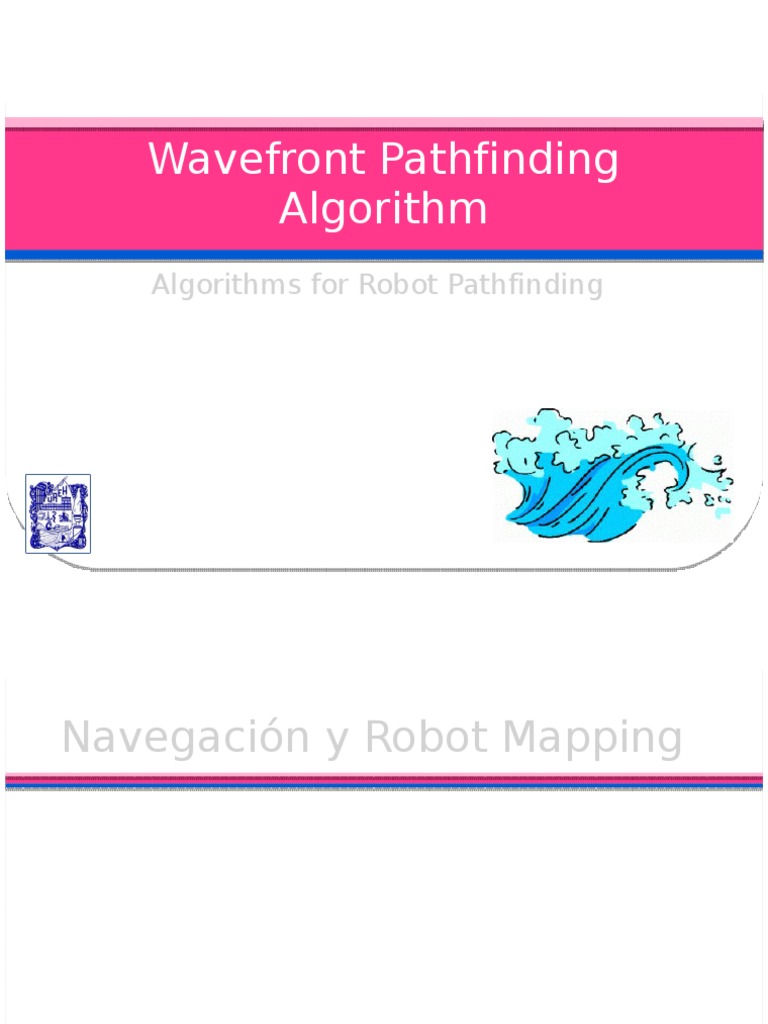 Wavefront Path Finding Algorithm | PDF | Robot | Robótica