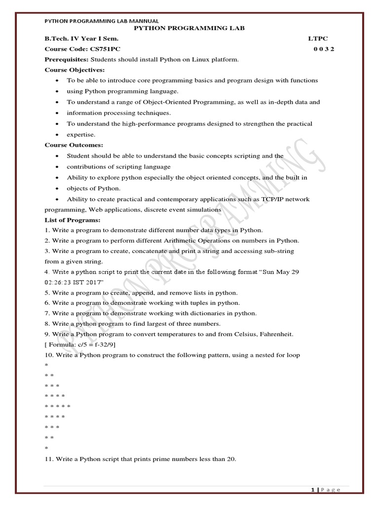 Python Programing | PDF | Fahrenheit | Software Engineering