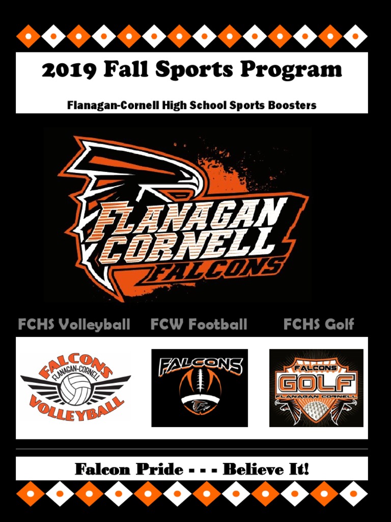 2019-20 Fall Sports Program 1 | PDF | American Football | National ...