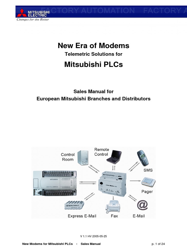 1516en Modem Sales Manual PDF | PDF | Programmable Logic Controller | Modem