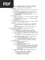 Part Writing Rules SATB | PDF | Chord (Music) | Elements Of Music