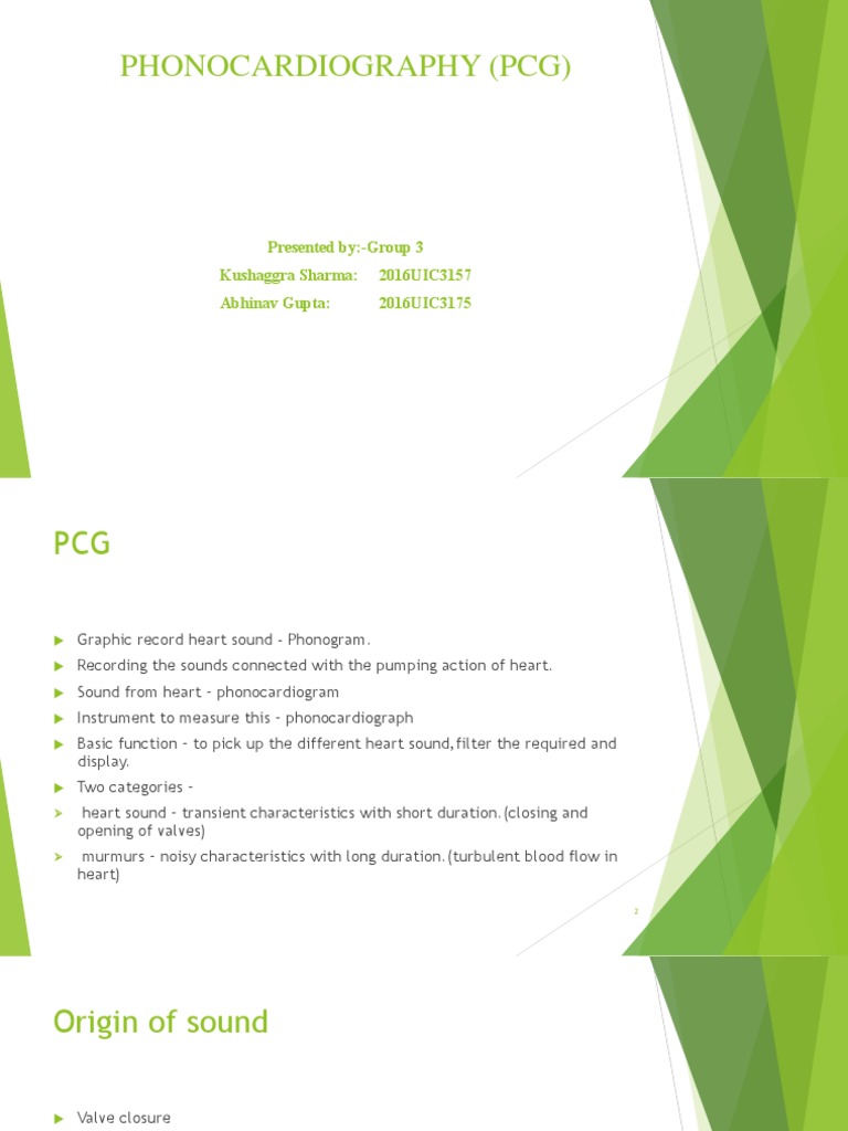 Understanding Phonocardiography: A Guide to Heart Sound Recording and ...