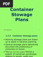 Container Stowage Bay-Row-Tier System | PDF | Watercraft | Water Transport