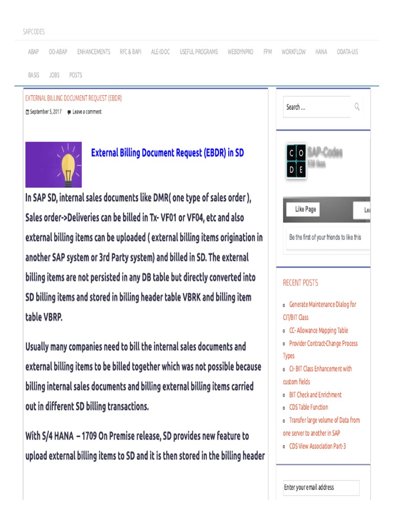 SAP Business Partner Tables | PDF