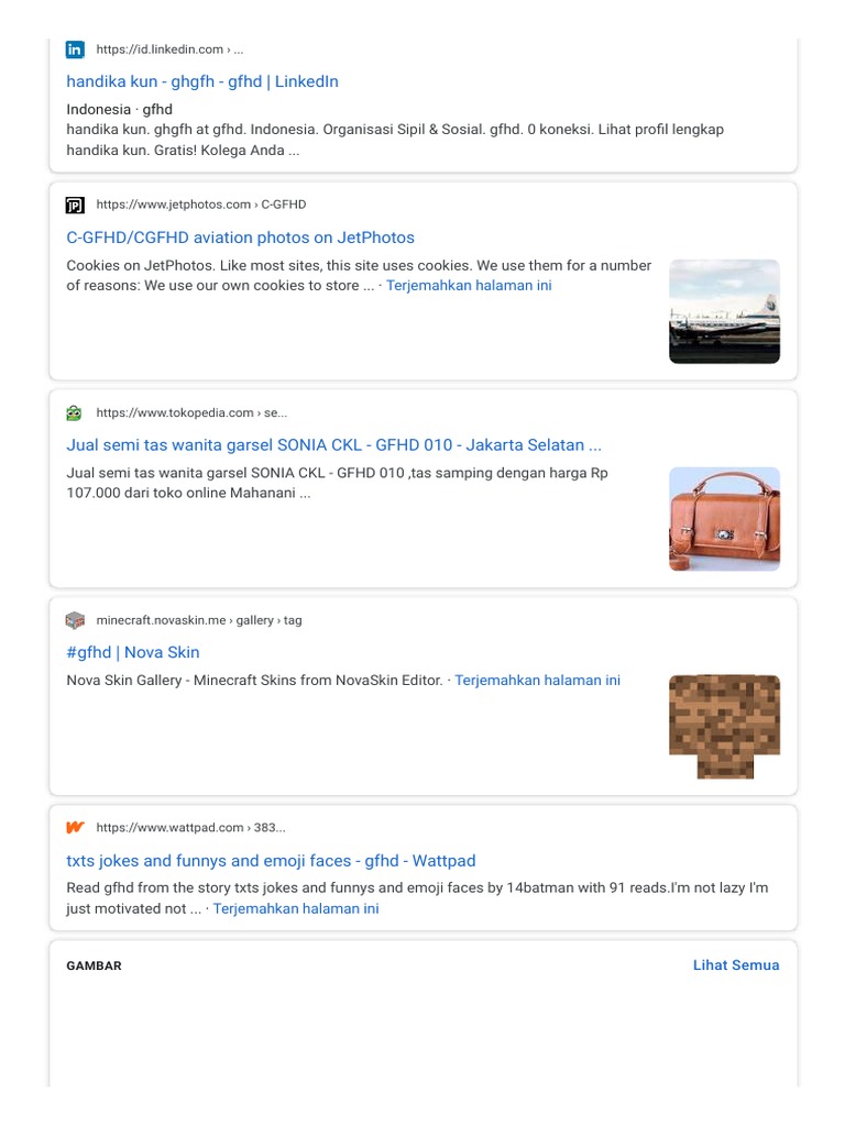 Garsel Semi Tas Wanita GFHD 010 | PDF