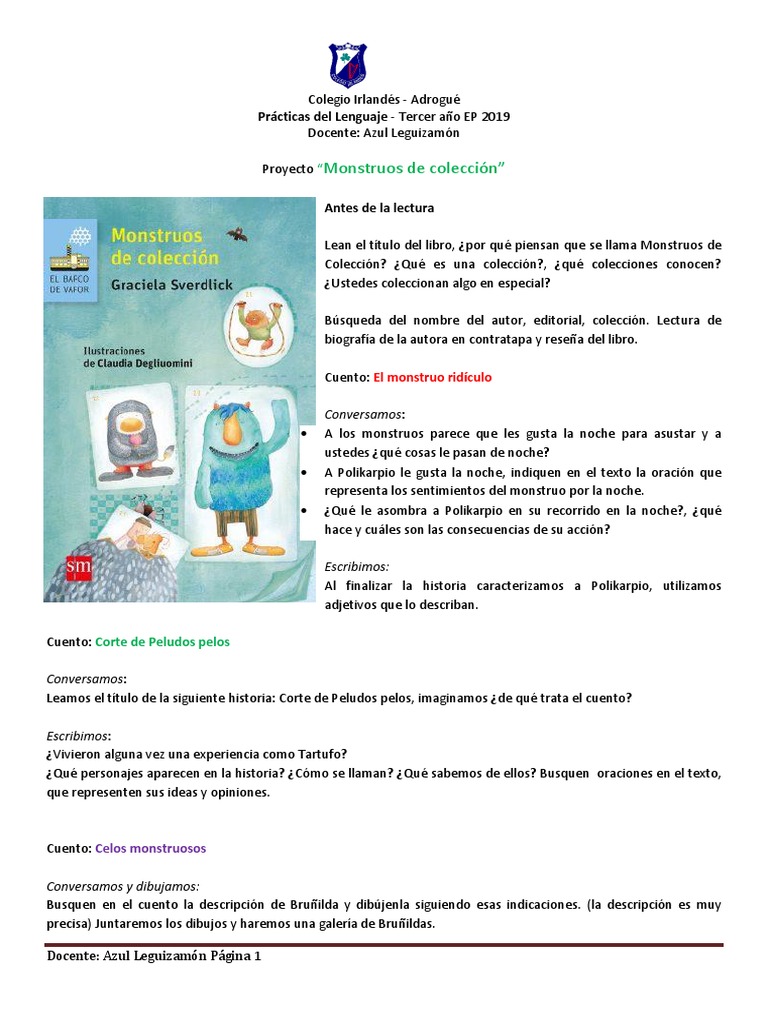 Secuencia Monstruos de Colección | PDF