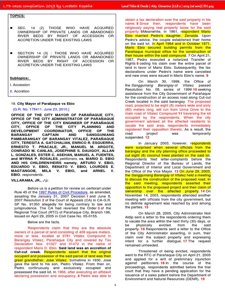 LTD Compiled Full Text Cases 2019 | Download Free PDF | Injunction ...