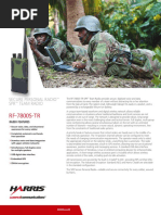 L3harris RF 7850m HH Multiband Networking Handheld Radio Datasheet Cs Tcom | PDF | Radio ...
