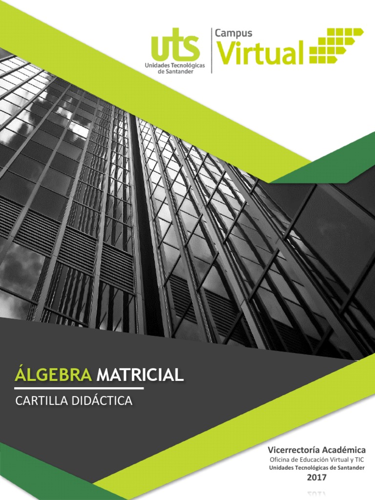 Guía de Álgebra Matricial UTS | PDF | Ecuaciones | Matriz (Matemáticas)