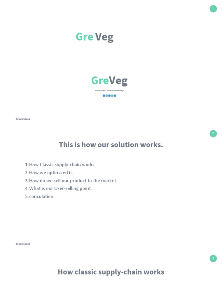 Brook - Free Powerpoint Template | PDF | Business Process Management ...