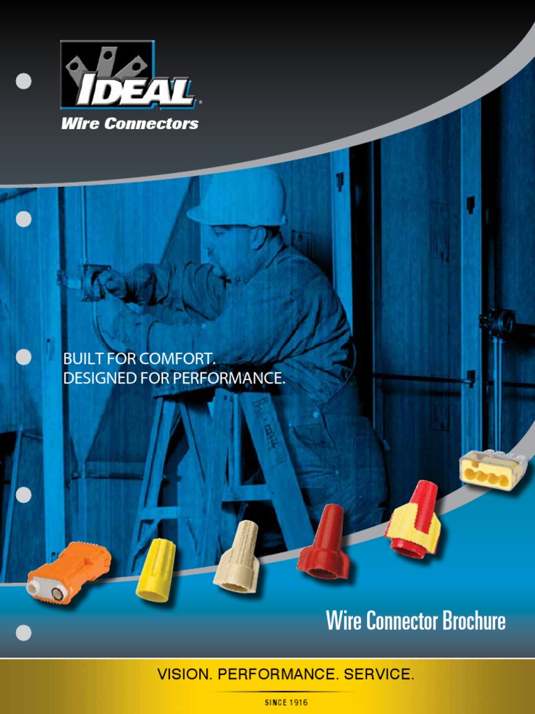 Wire Connector Catalog PDF | PDF | Electrical Connector | Manufactured ...