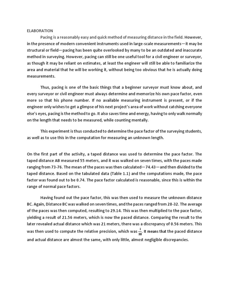 Elaboration Pacing Is A Reasonably Easy and Quick Method of Measuring ...